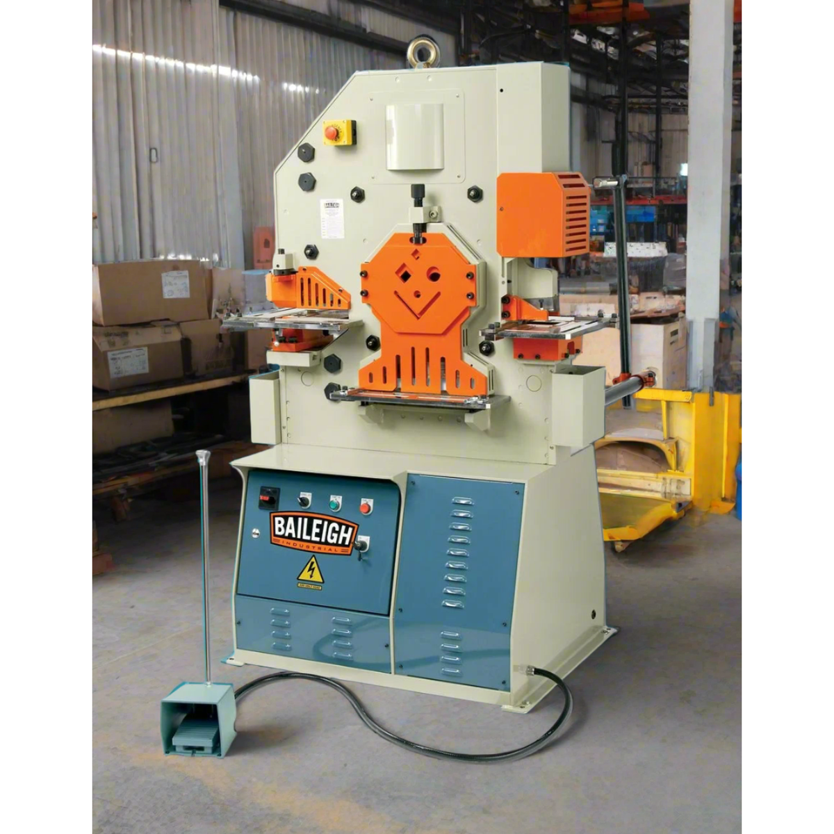 Hydraulic Ironworker | 62 Ton | Baileigh Industrial BA9-1007812 — Prime ...