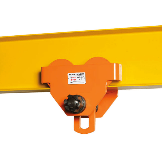 Bison Lifting 1 Ton Push Trolley — Prime Industrial USA
