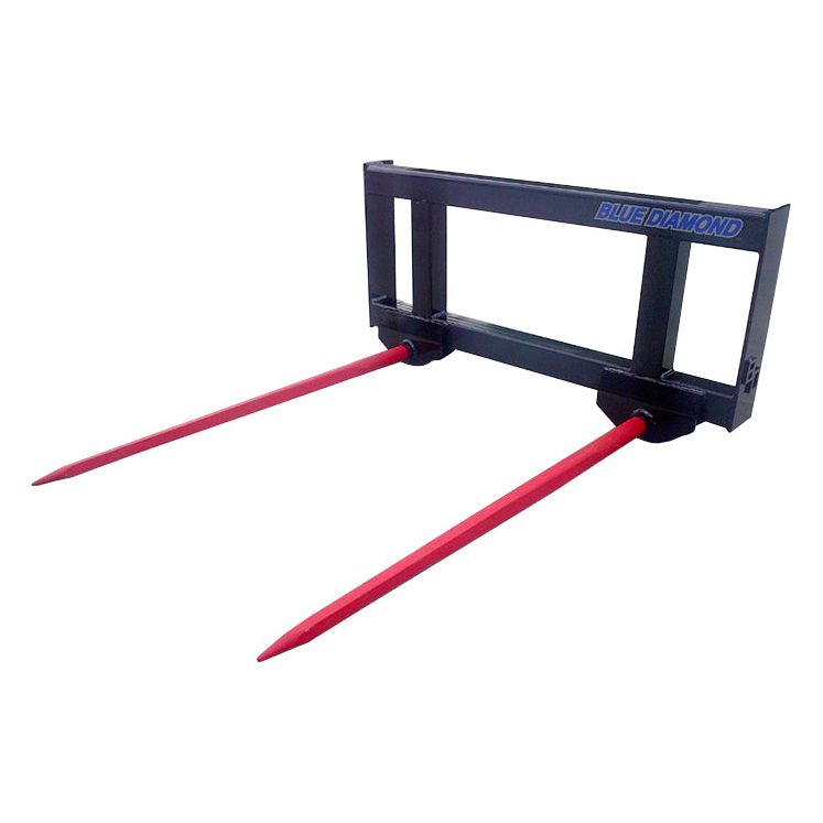 Hay Spear | 48'' | Double Bottom | Blue Diamond Attachments — Prime ...