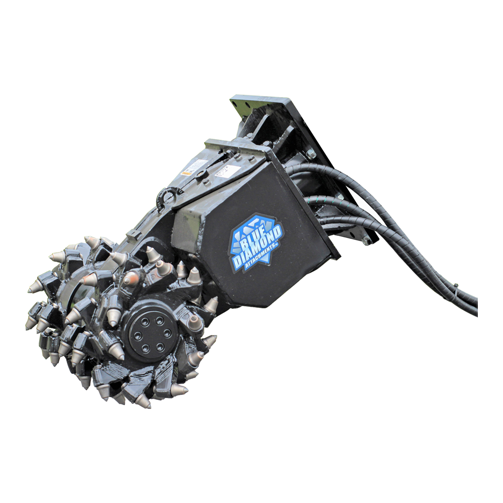 Rock & Concrete Grinder | 1,300-5,000 lbs | Blue Diamond Attachments ...