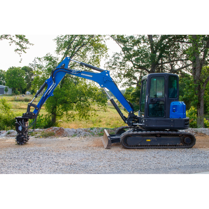 Rock & Concrete Grinder | 22,000-39,000 lbs Carrier | Blue Diamond Att ...