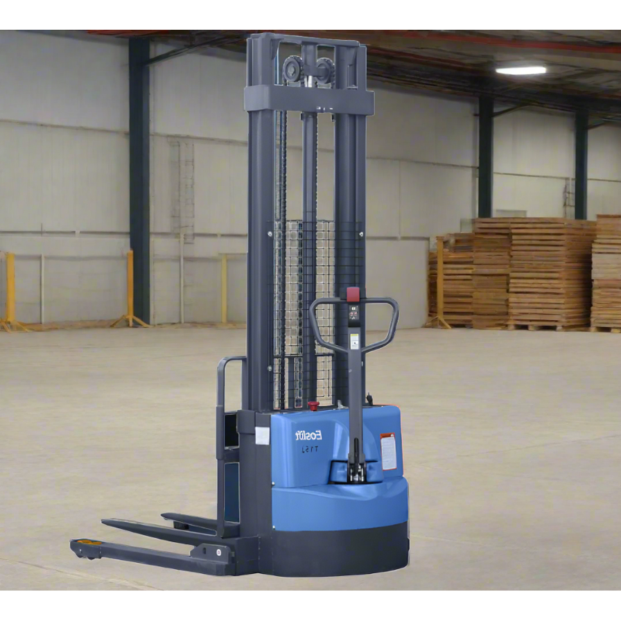 Pallet Stacker Fully Powered | 2600 lbs | Eoslift TBD12 — Prime ...