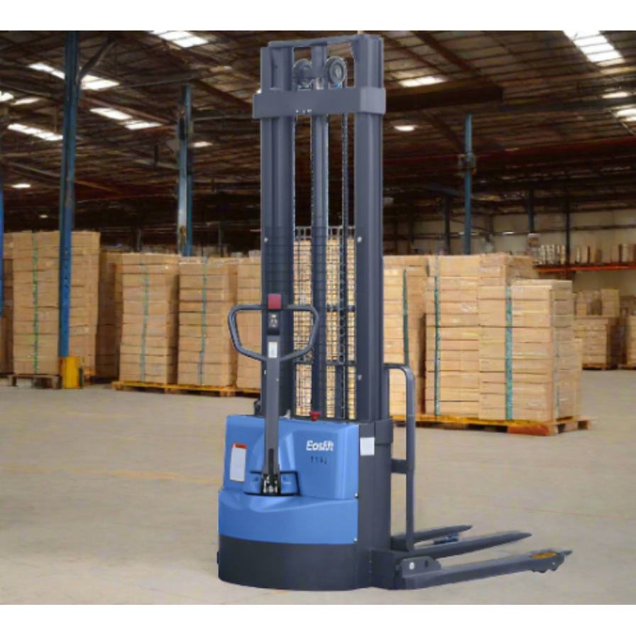 Full Powered Straddle Stacker | 3300 lbs | Eoslift TBD15 — Prime ...