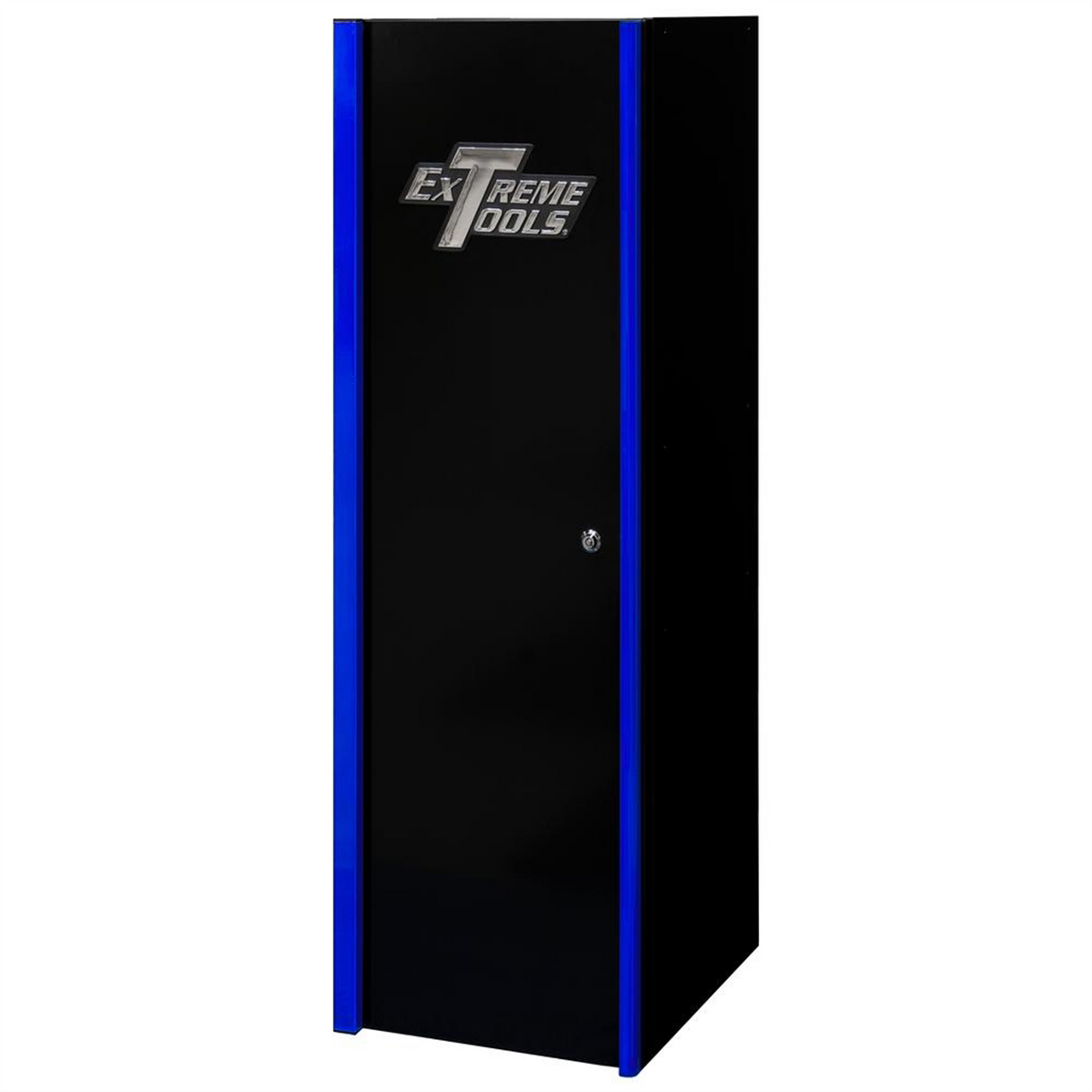 Extreme Tools DX 19''x 21'' Locker 4 Shelves Black Blue Handle EXTDX19 ...