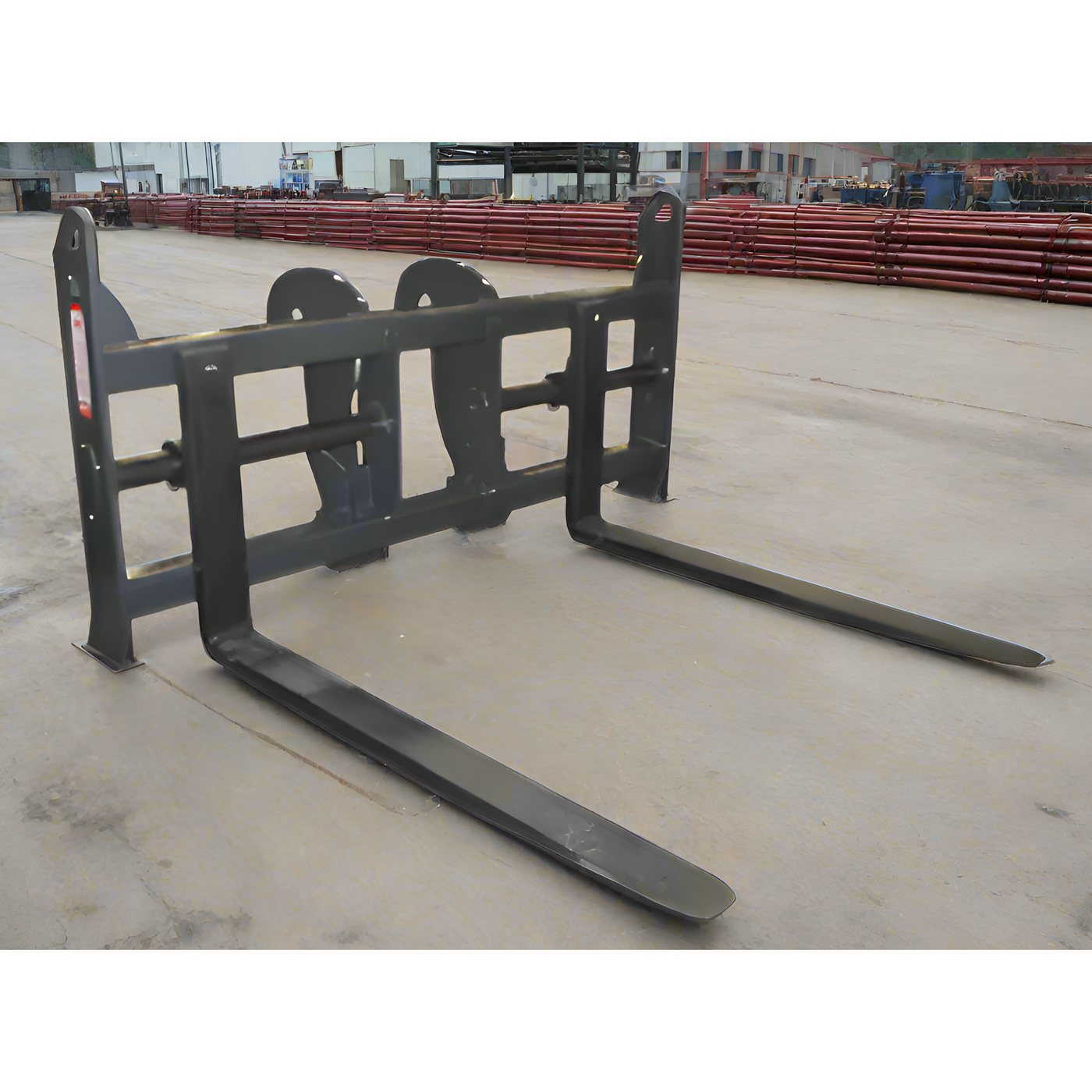 Pipe Forks | 98'' Frame Width | Haugen Attachments — Prime Industrial USA