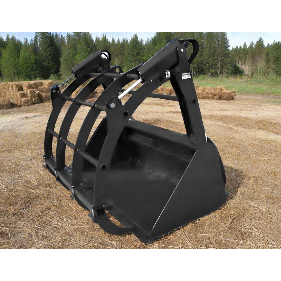 Round Bale Grapple | Haugen Attachments — Prime Industrial USA
