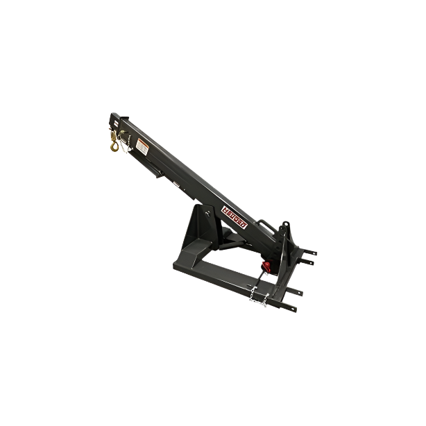 Telescoping Pivoting Adjustable Jib | 2050 lbs Cap. | Haugen Attachmen ...