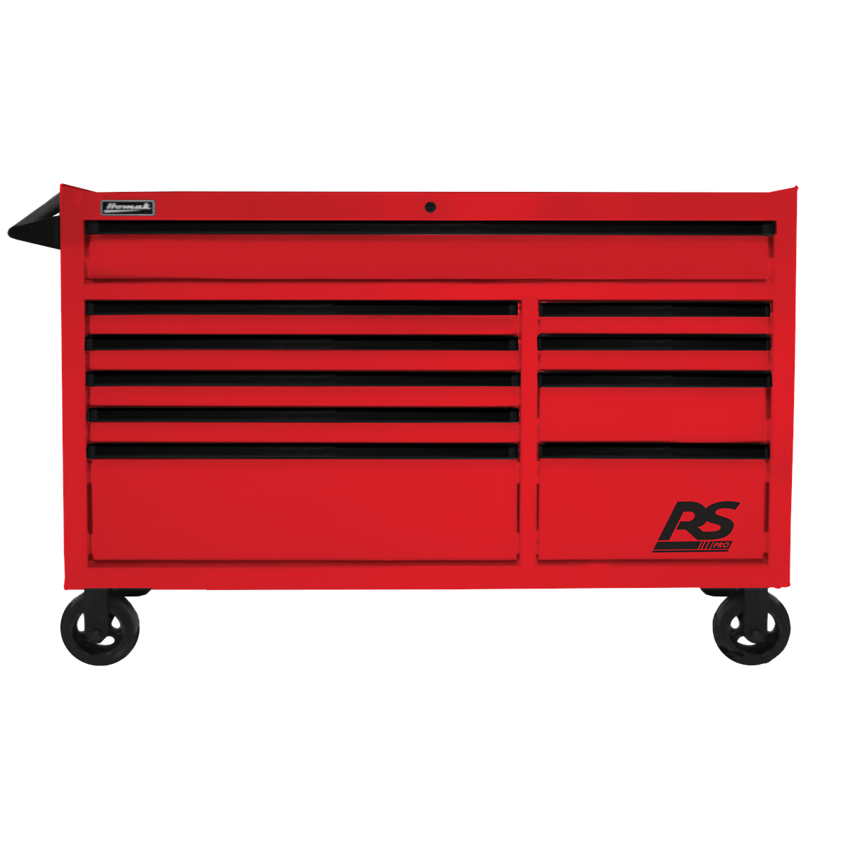 Homak Manufacturing 54'' RS PRO 10-Drawer Roller Cabinet with 24'' Dep ...