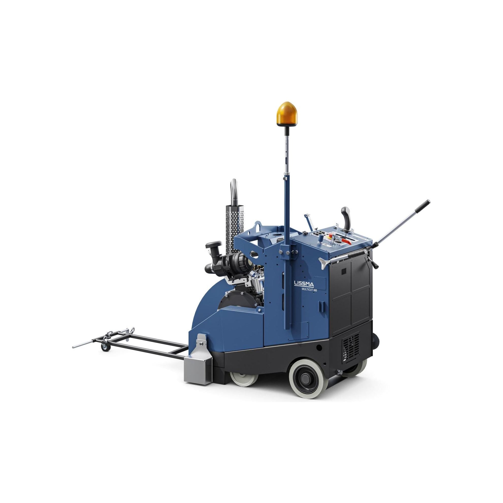 Lissmac Multicut 400 P Petrol Floor Saw – Heavy‑Duty Concrete Cutter ...