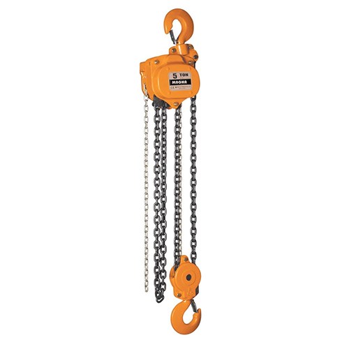 Magna Lifting Products CH500 5 Ton Hand Chain Hoist | 10–20 ft Lift ...