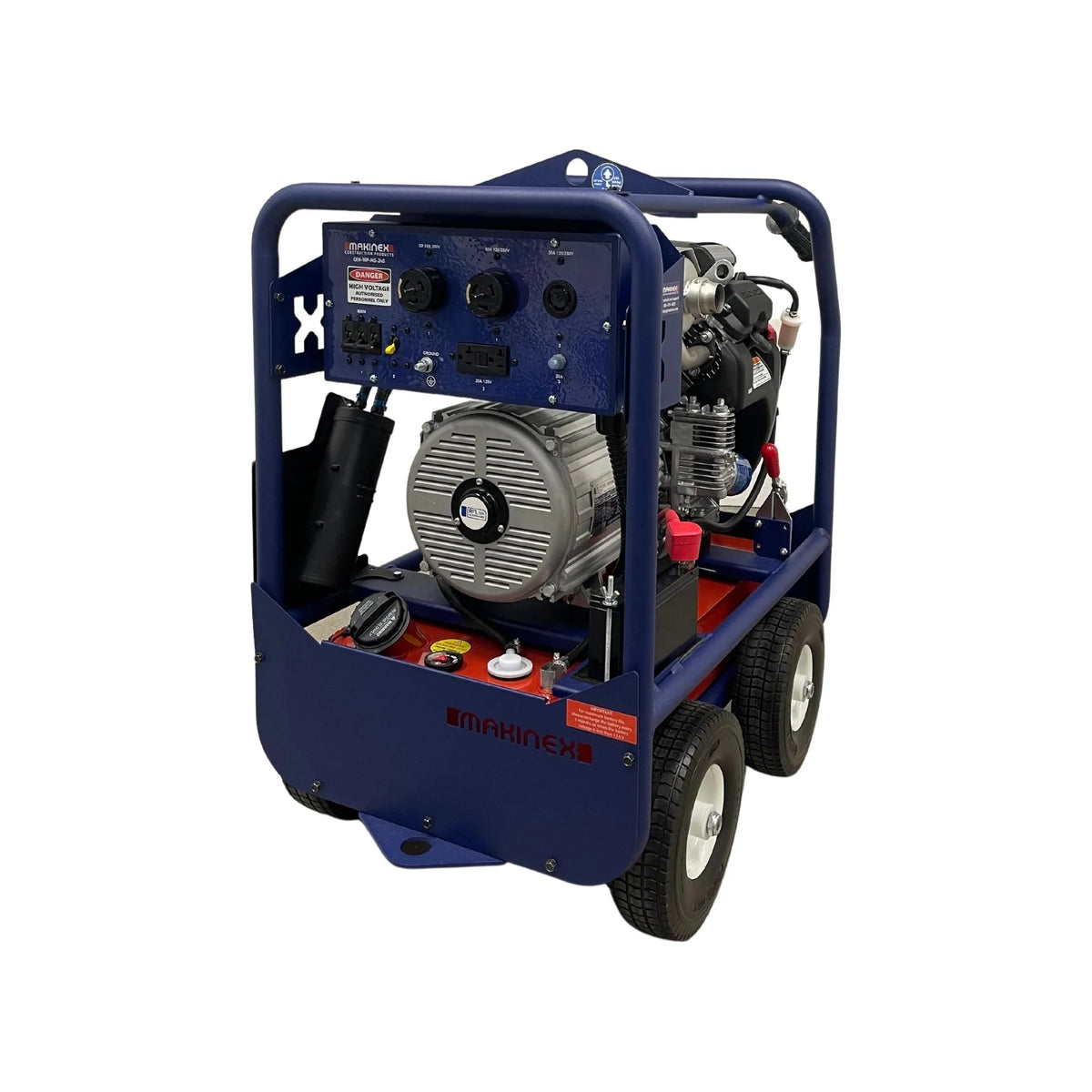 Power Generator | Gasoline | 480V | Makinex GEN-16P-MS-480 — Prime ...