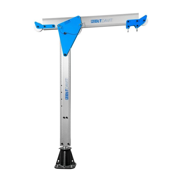 T-Davit Winched | Column 4 | Up to 1100lb Capacity| Reid Lifting US-TD ...