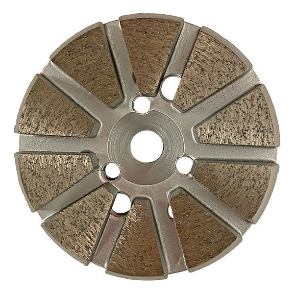 3'' Beveled Diamond Pucks | 60/80 Grit | Rhino Grind — Prime Industrial USA
