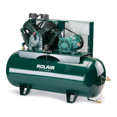 Electric Stationary Air Compressors | 10HP | Rolair Systems — Prime ...