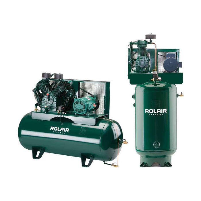 Electric Stationary Air Compressors | 5HP | Rolair Systems — Prime ...