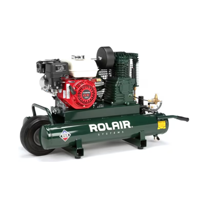 Gas Powered Wheeled Air Compressor | 5.5HP | Rolair Systems 4090HK17 ...
