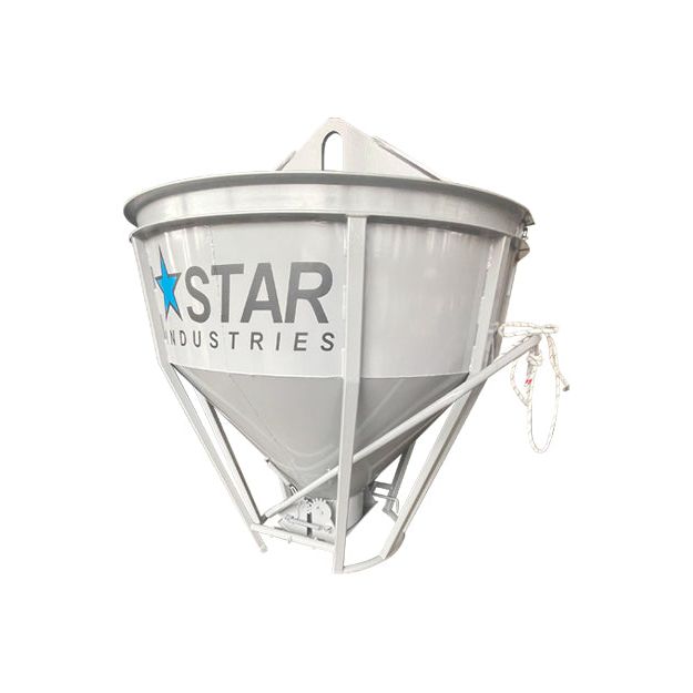 Concrete Hopper with Side Chute | 1.96cy | Star Industries 1530 — Prime ...