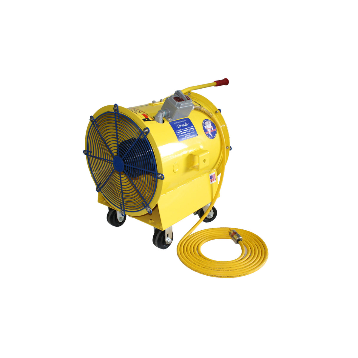 Man Cooler | 18'' | With Explosion Proof Motor | 115V | Texas Pneumati ...