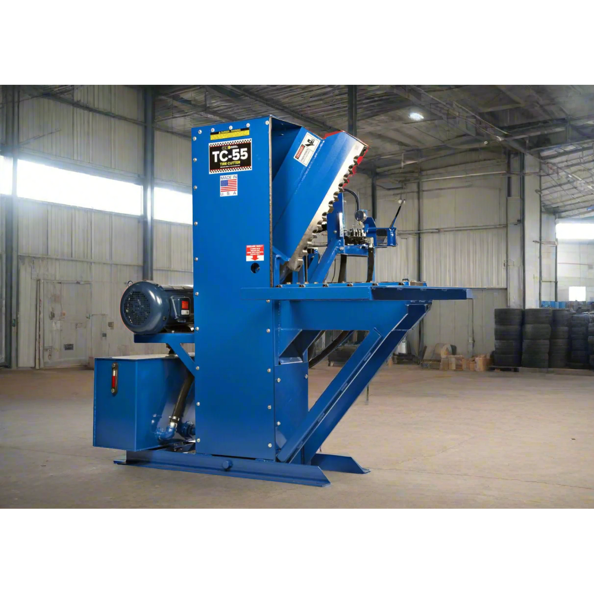 Tire Cutter | 3PH | Electric Power | TSI TC-55 E 3PH — Prime Industrial USA