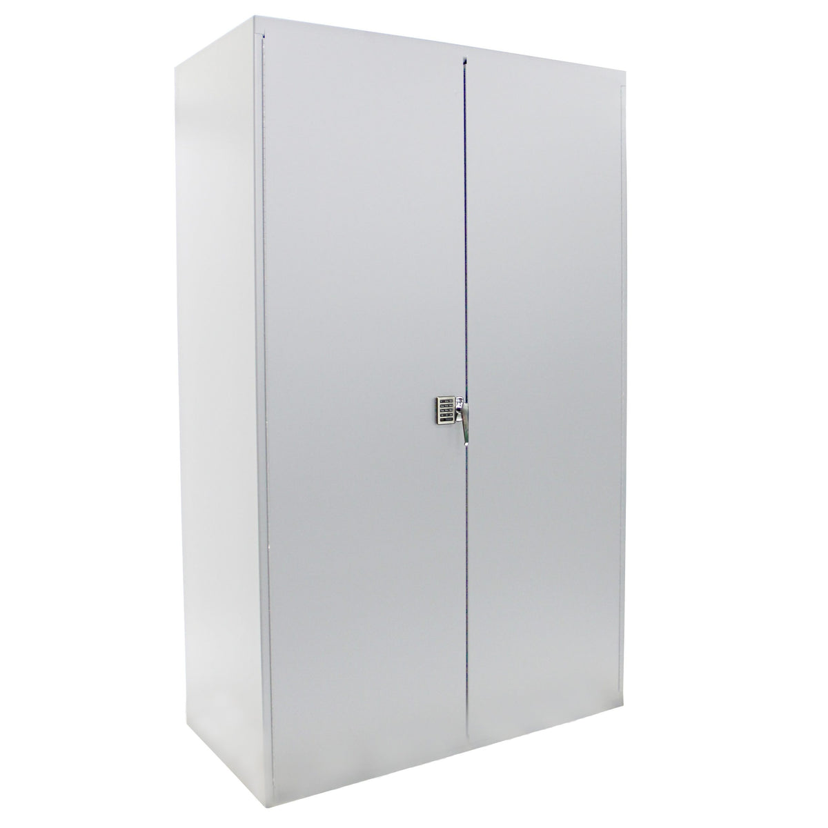 Electronic Locking Cabinet | 48''×78'' | Deluxe | White | Valley Craft ...