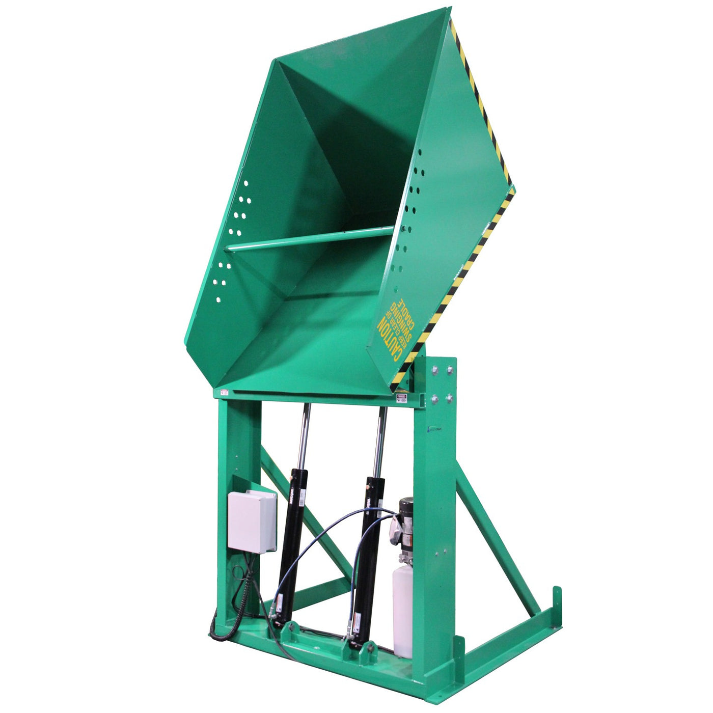 60'' Box Dumper | 48''×51'' Chute | 6000 lb. Capacity | Valley Craft ...