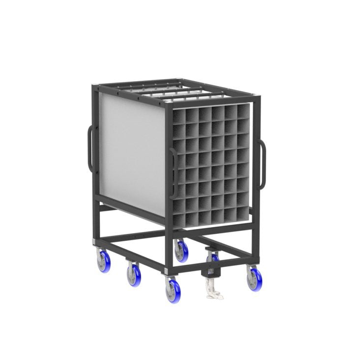 Parts Cart | 54″ | 5×5″ | Pockets | Valley Craft — Prime Industrial USA