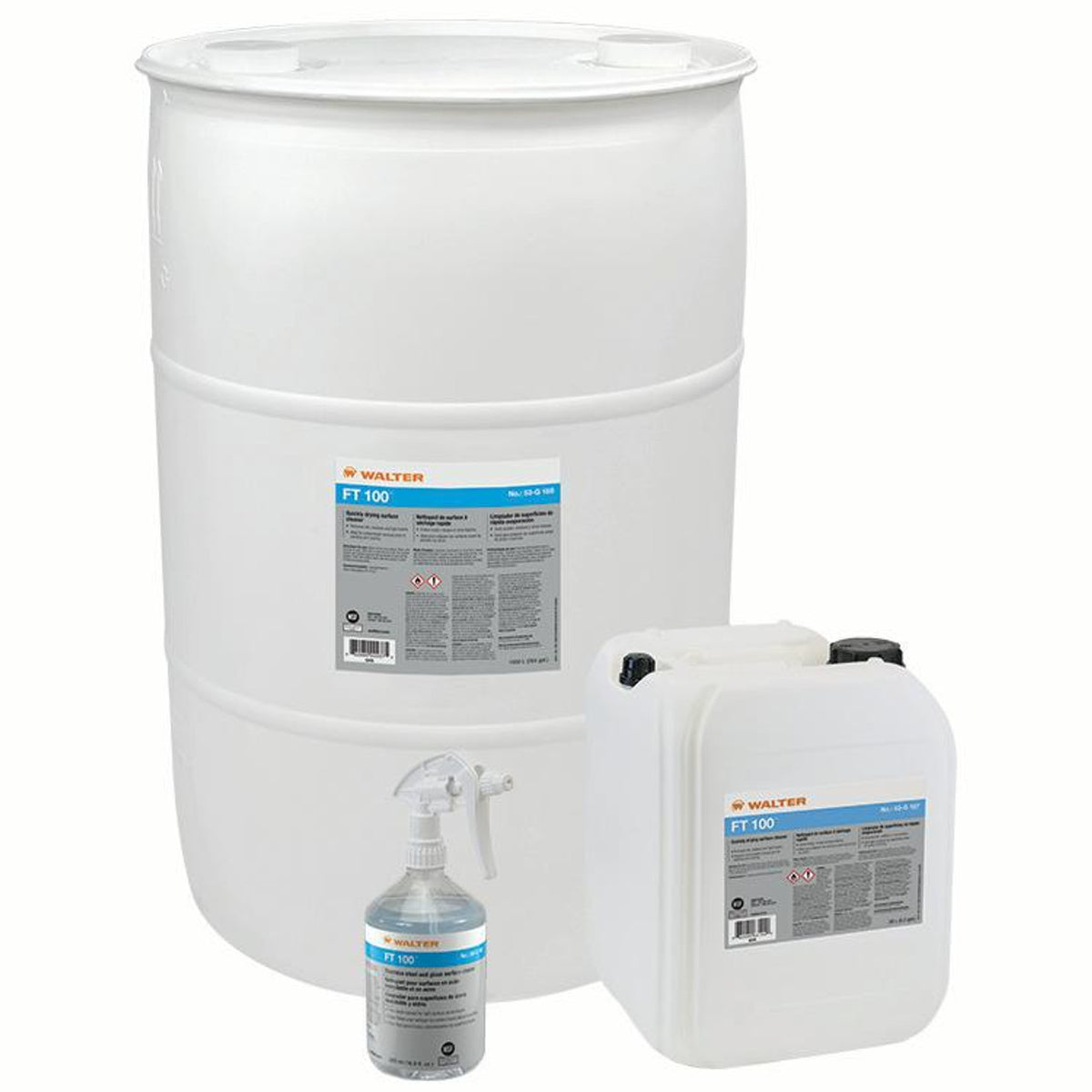 Fast-Drying Cleaning Agent for Removing Light Oils | 1000L | Walter FT ...