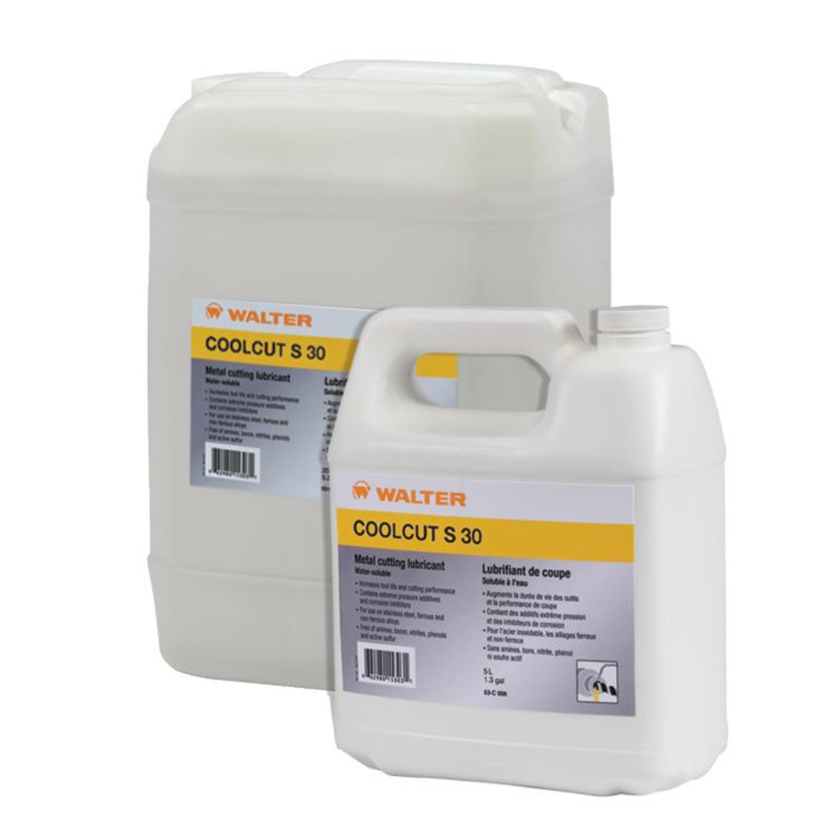 Water-miscible Cutting Lubricant | 200L | Walter Coolcut S-30 53C008 ...