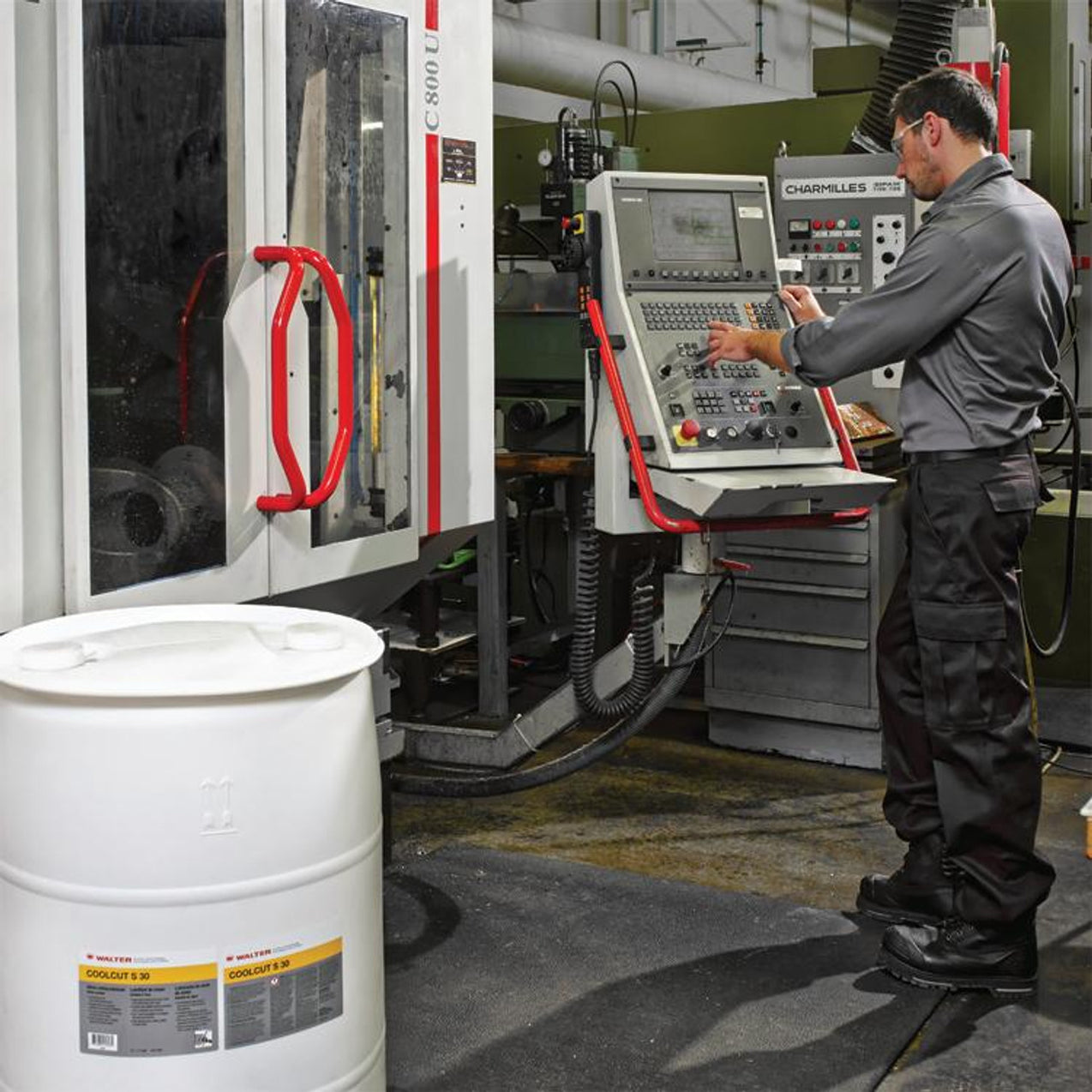 Water-miscible Cutting Lubricant | 208L | Walter Coolcut S-50 53C028 ...