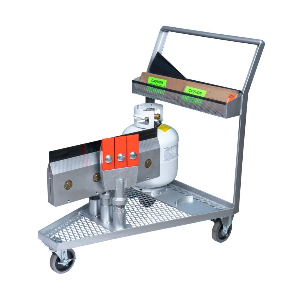 Workhorse 1000 Cart – Heavy‑Duty Tool & Blade Transport Cart — Prime ...